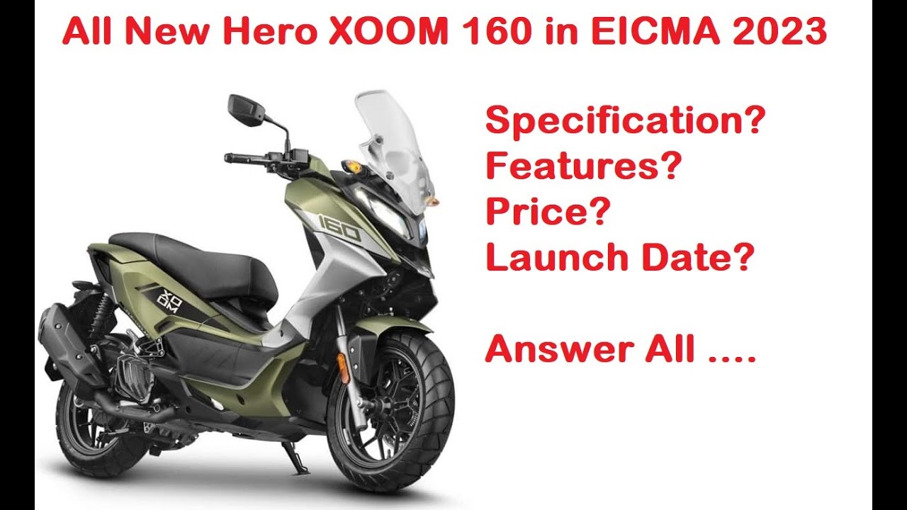 Hero Xoom 160 ADV Unveiled – Hero MotoCorp's Groundbreaking Entry into ...