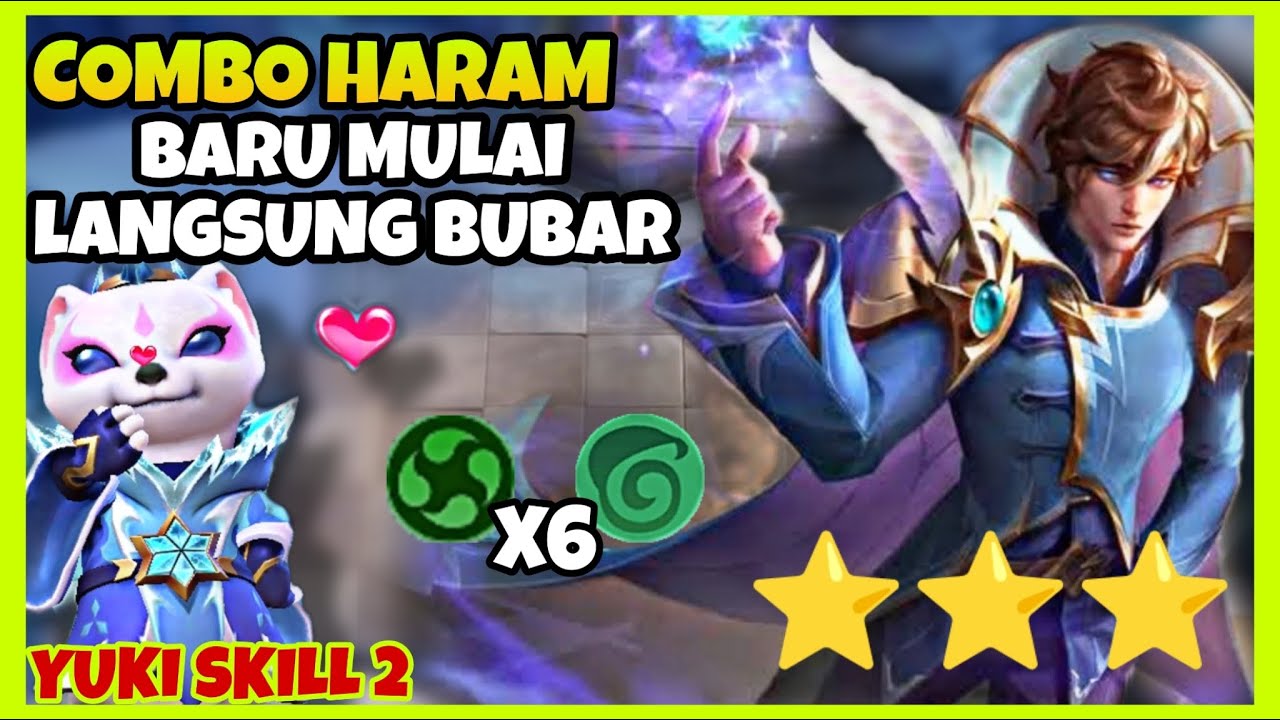 COMBO YUKI 2 MAGIC CHESS HYPER XAVIER COMBO ELEMENTALIST || BARU MULAI ...