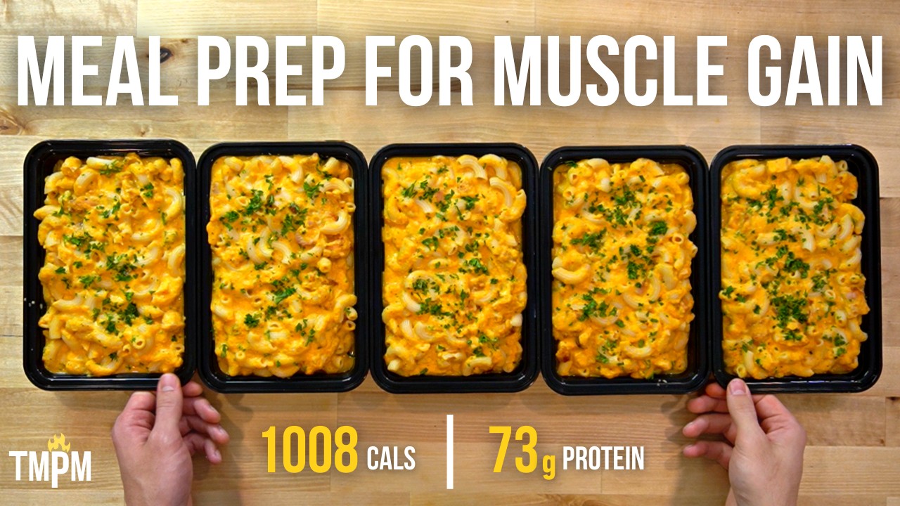 Big Boy Mac & Cheese | High Calorie, High Protein Meal Prep for Muscle ...