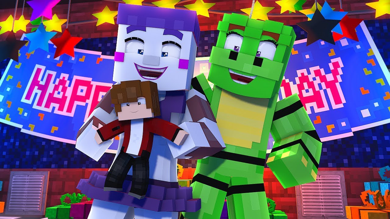 Minecraft FNAF 6 Pizzeria Simulator - BRYAN TURNS INTO A TOY ...