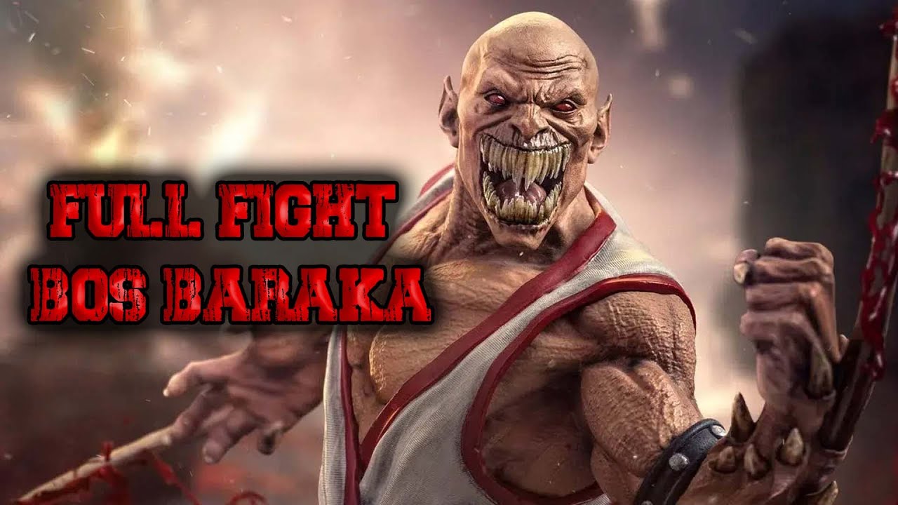 MORTAL KOMBAT FULL FIGHT VS BARAKA - YouTube
