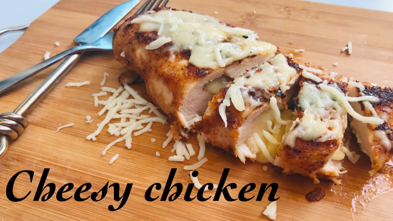 Cheesy chicken | Chicken filled with cheese | ചീസി ചിക്കൻ - YouTube