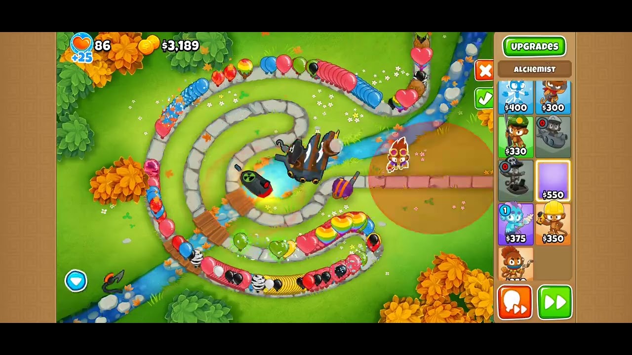 BTD6 Race Event Strolling Through The Park Path V50.2 - YouTube