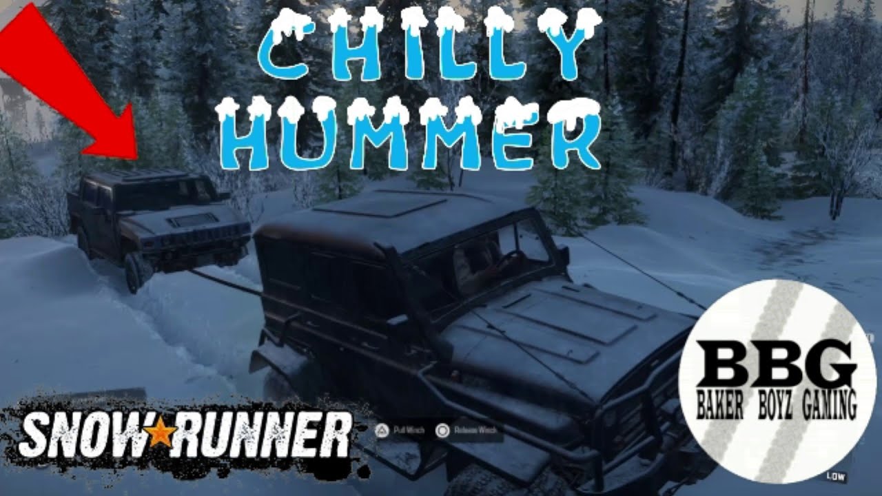 CHILLY HUMMER(SNOW RUNNER) - YouTube
