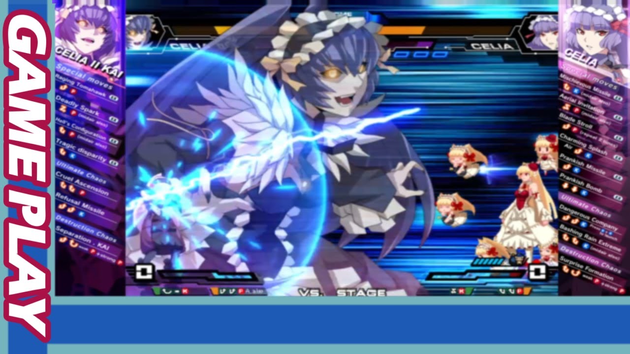 CHAOS CODE NS 040 CELIA II KAI vs CELIA - YouTube