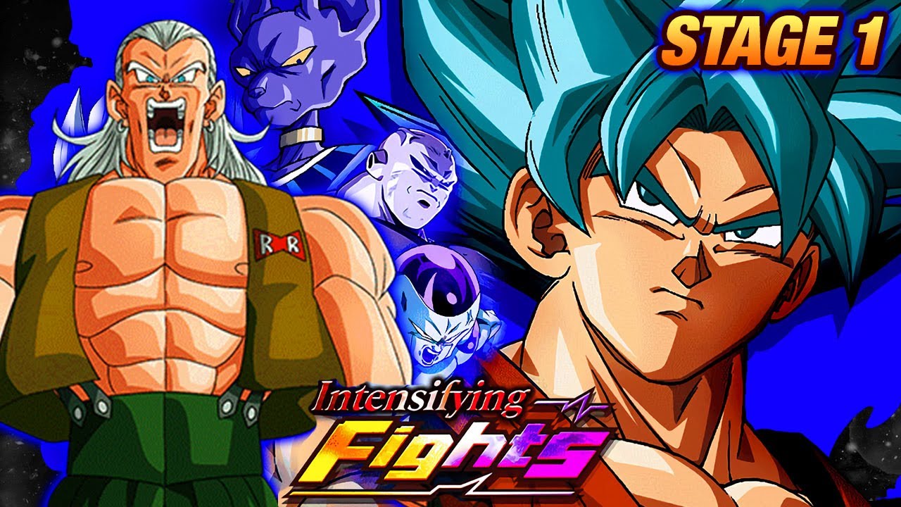 INTENSIFYING FIGHTS STAGE 1! HOW TO FIGHT FUSION ANDROID 13 AND BEAT ...