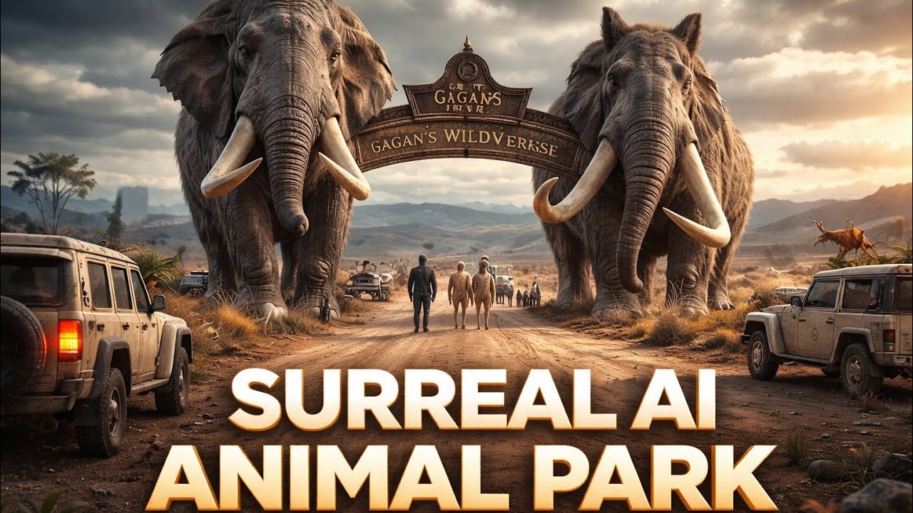 Surreal AI Creatures Inside an Animal Park - YouTube