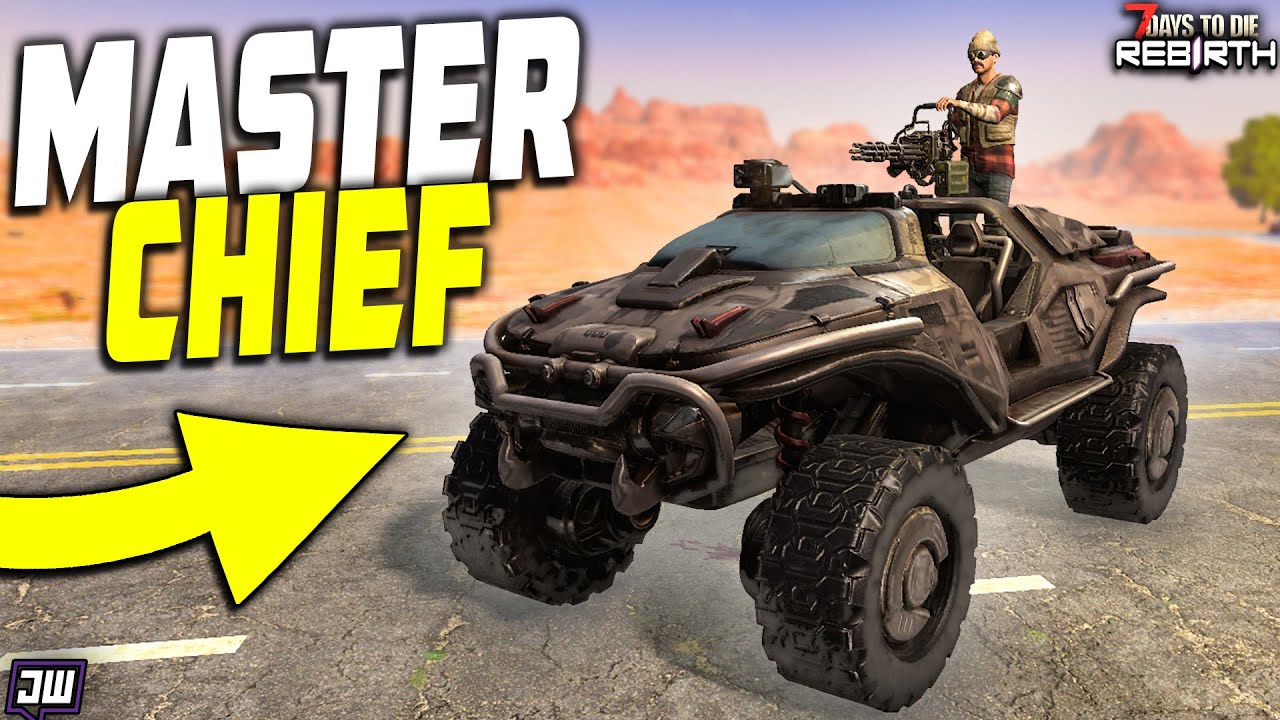 I AM MASTER CHIEF! | 7 Days to Die: Save The World - YouTube