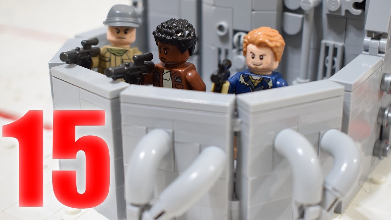 LEGO Crait MOC Build Series - Part 15: Turret and Interior - YouTube