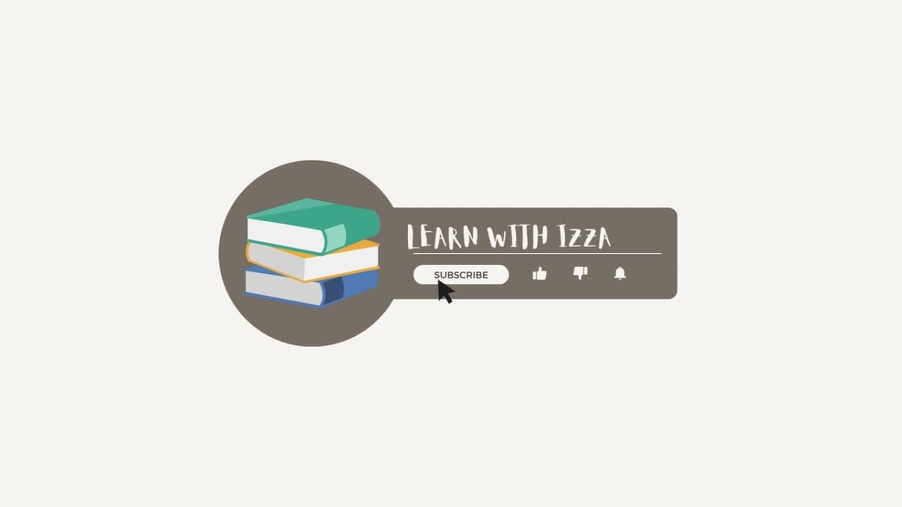 New channel Name//Learn by Pari is now Learn with Izza // Channel name ...