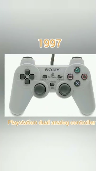 Evolution of playstation controllers [1994-2020] - YouTube