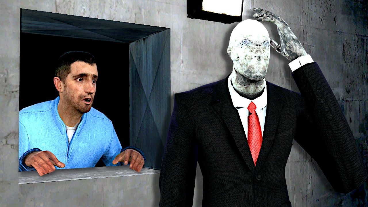 HIDING FROM SLENDER MAN! - Gmod Hide and Seek - YouTube