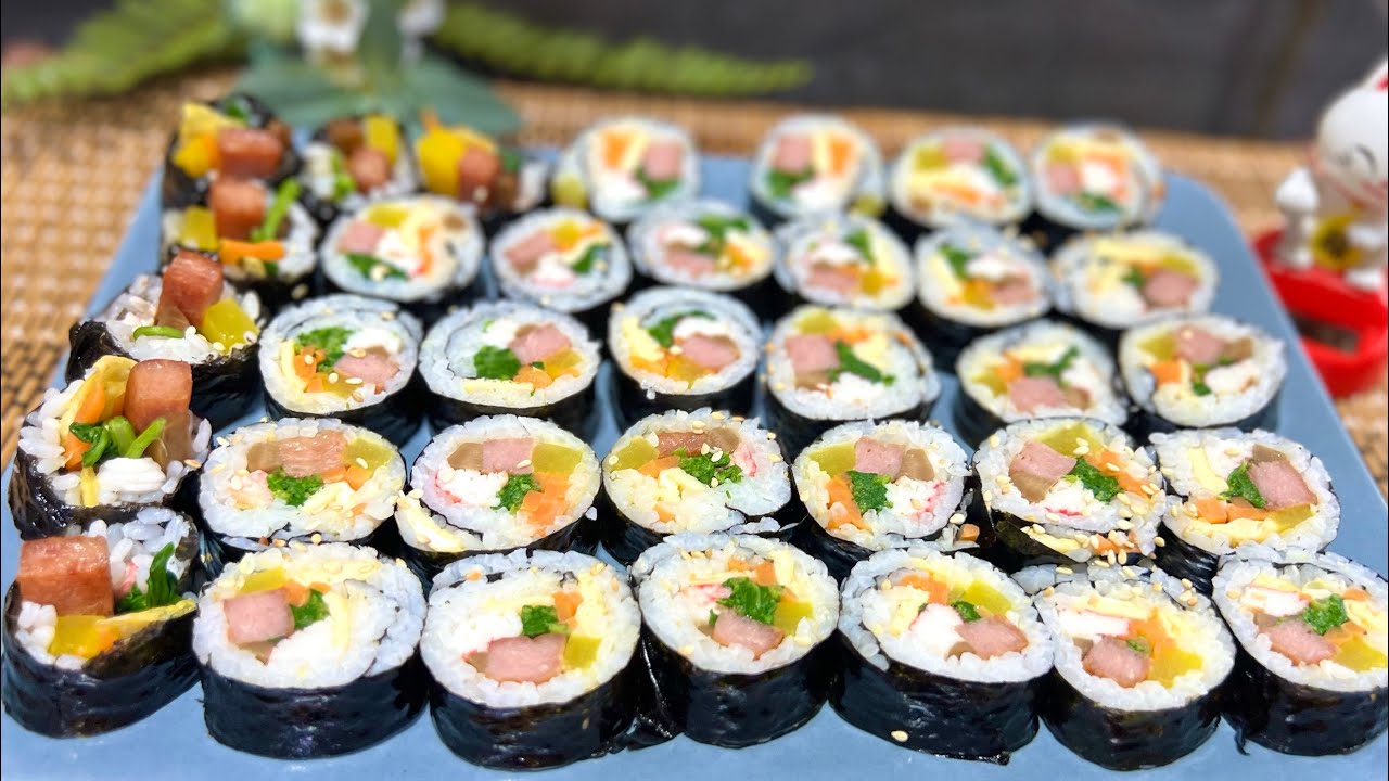 KOREAN CLASSIC GIMBAP ( 김밥) Inspired by Atty Woo Yong Woo - YouTube