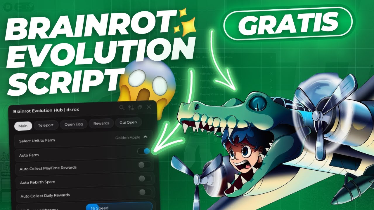 🚀BRAINROT EVOLUTION NUEVO SCRIPT INSANO (SIN KEY) + EXECUTOR ROBLOX - YouTube