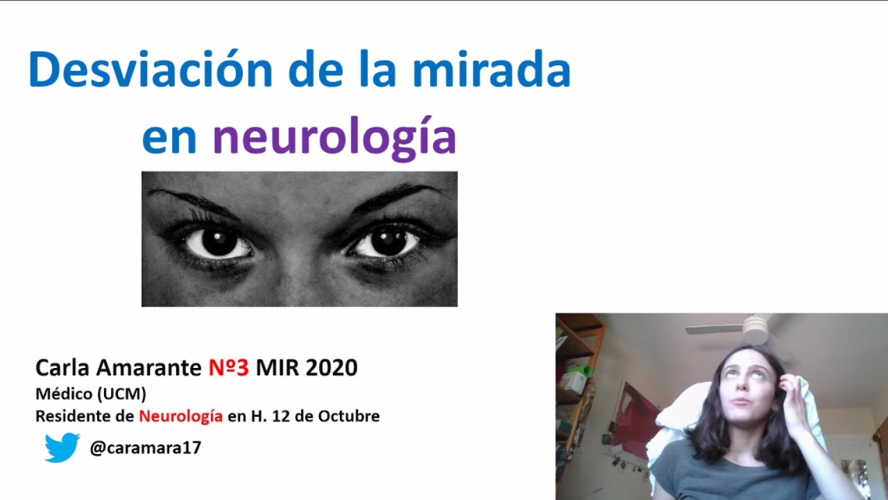 Desviación de la mirada. Neurología para el examen MIR - YouTube