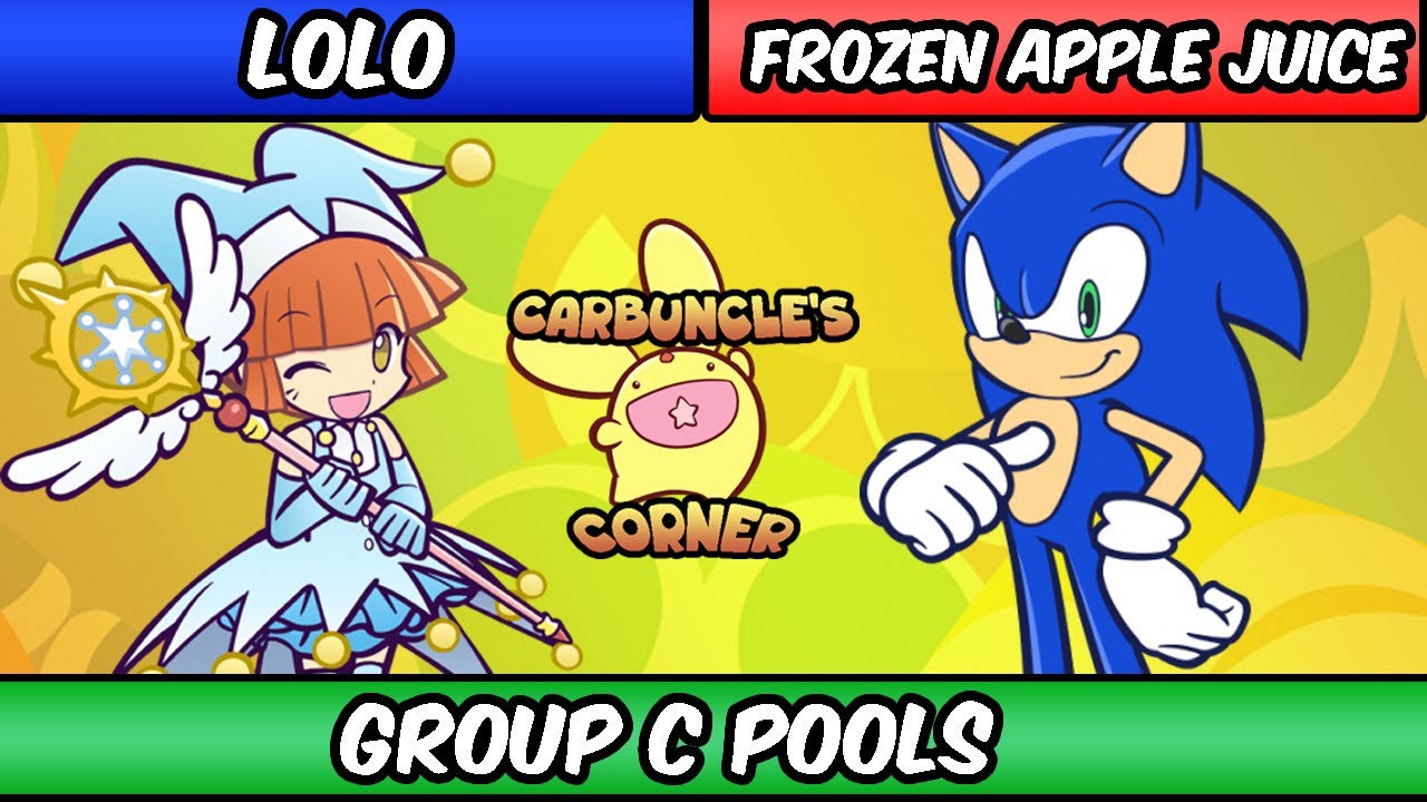 Carbuncle's Corner #9 Group C Pools - Lolo (Arle) vs F-Aj (Sonic) PPT2 ...
