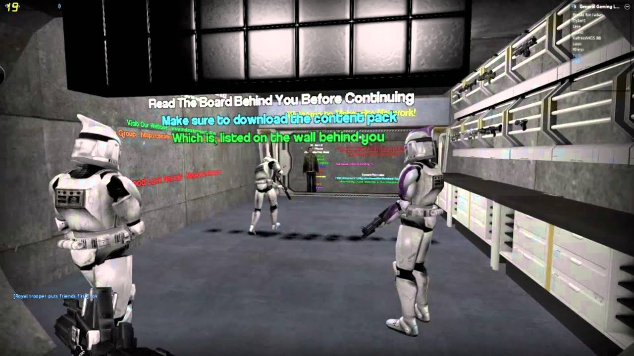 Clone Wars RP - Walking Around - YouTube