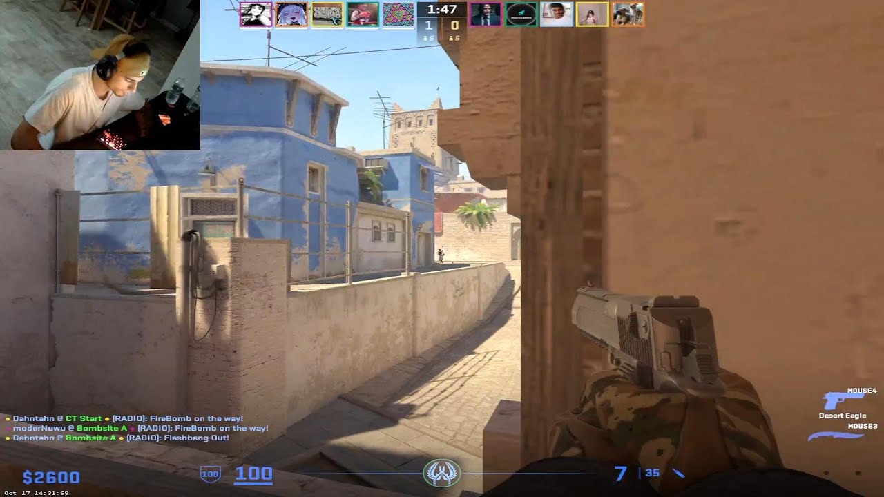 insane one DEAG while blind #CS2 - YouTube