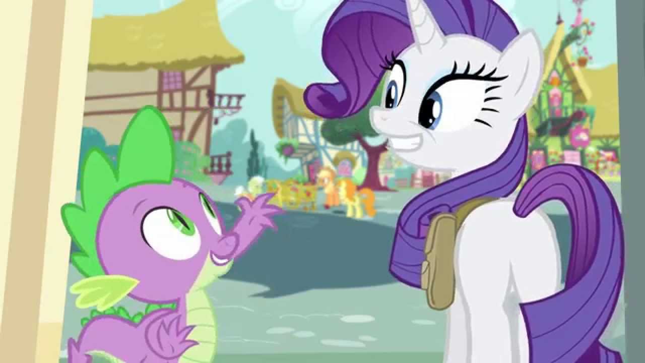 Rarity ~ ISN'T it gorgeous!?, Spike ~ It's amazing! - YouTube