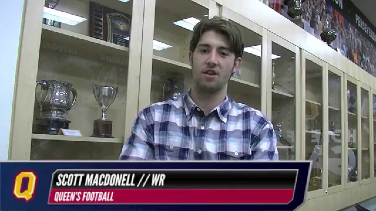Scott Macdonell talks about being drafted to the CFL - YouTube