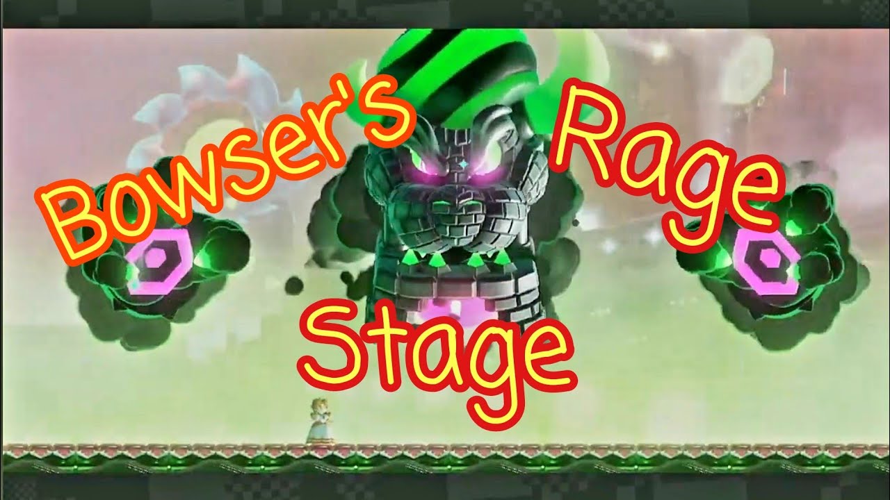 Super Mario Bros Wonder | Bowser's Rage Stage - YouTube