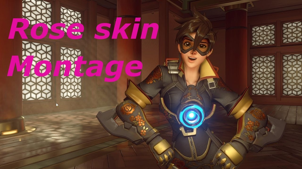 Overwatch montage (Tracer Rose skin) - YouTube