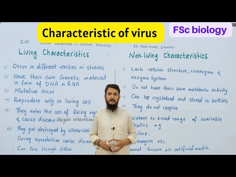 Characteristics of Virus | Class 11 - YouTube