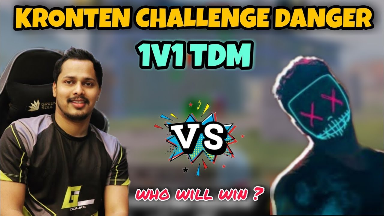 Kronten gaming challenge Hydra Danger in 1v1 TDM💥 - YouTube