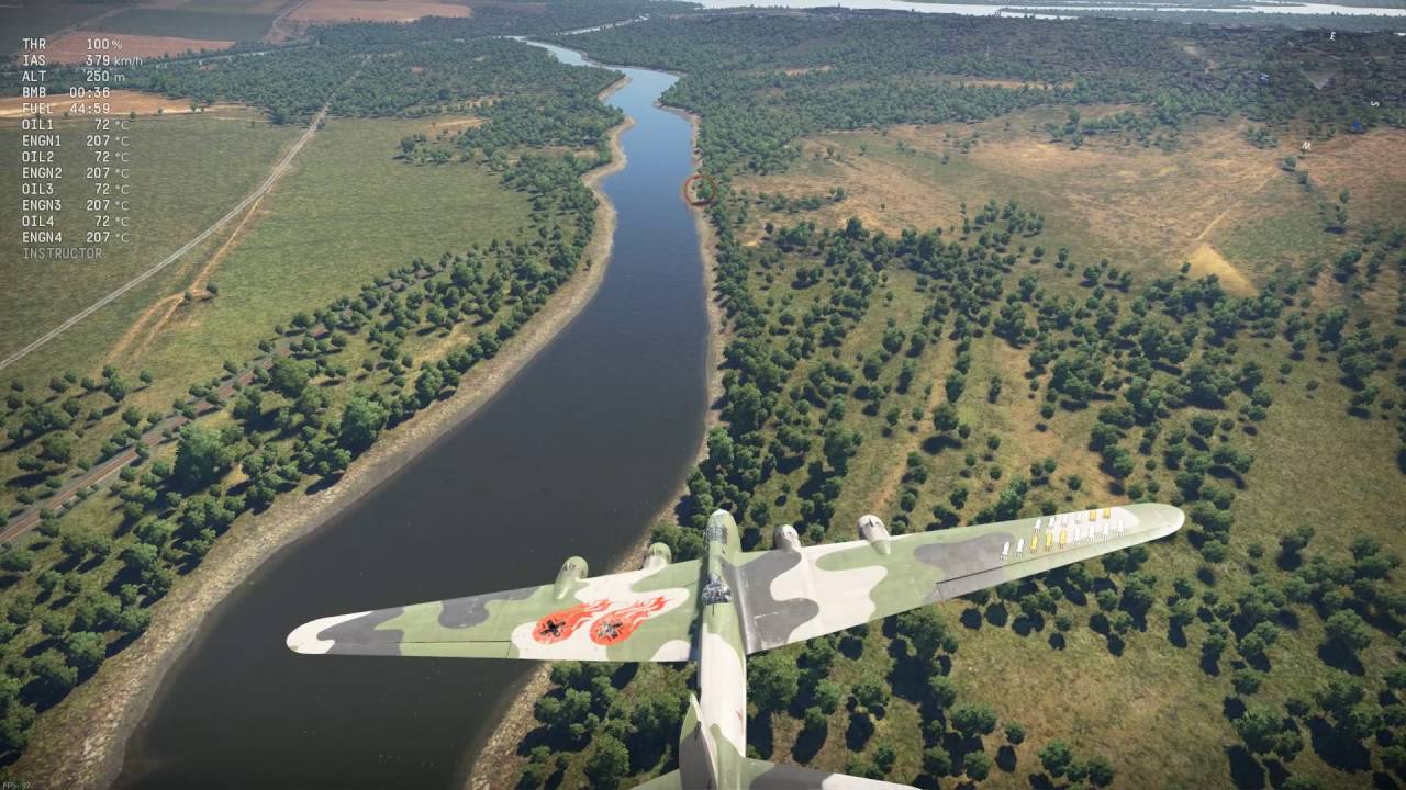 PE-8 5000 kg bomb test flight - YouTube