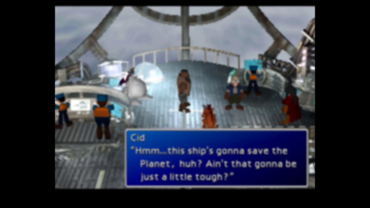 Final Fantasy VII - The Highwind theme (1 hour) - YouTube