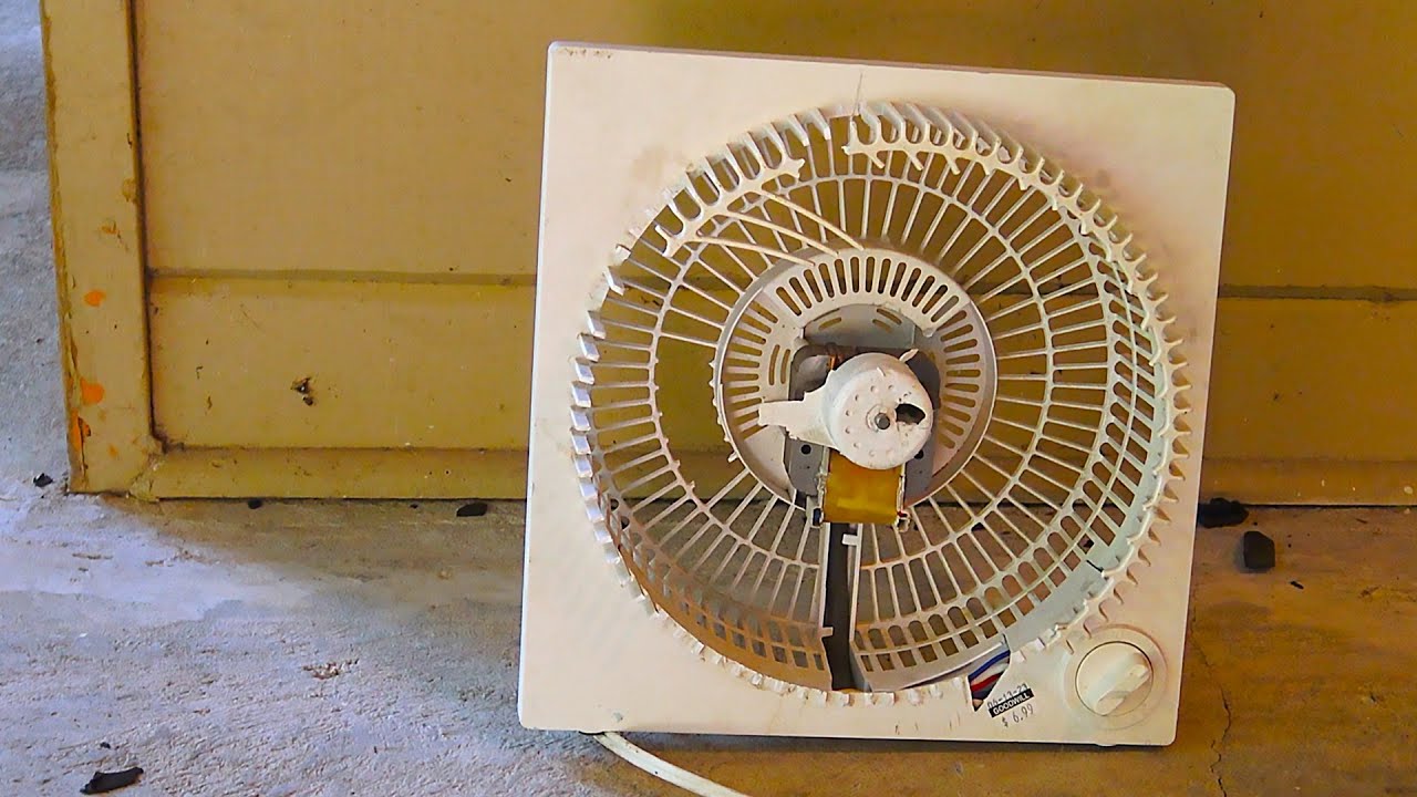 Finishing Off the Living Solutions Box Fan - YouTube