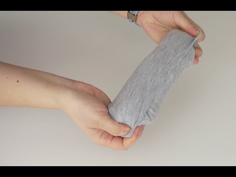 Pratik ve Az Yer Kaplayan T-Shirt Katlama Yöntemi