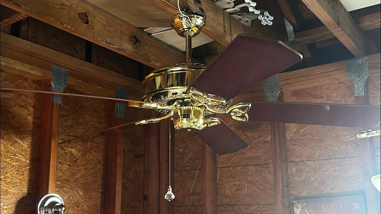 Craftmade Presidential II Ceiling Fan - YouTube