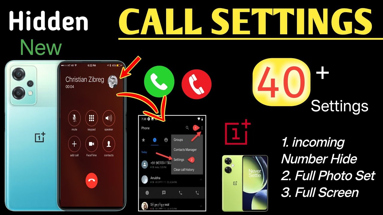 40+ Hidden Call Settings 🙀 New Call settings | OxygenOS | OnePlus Nord ...