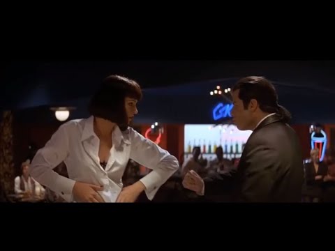 When John Travolta and Uma Thurman dance to a Bollywood song | Pulp fiction | Ashutosh Thite