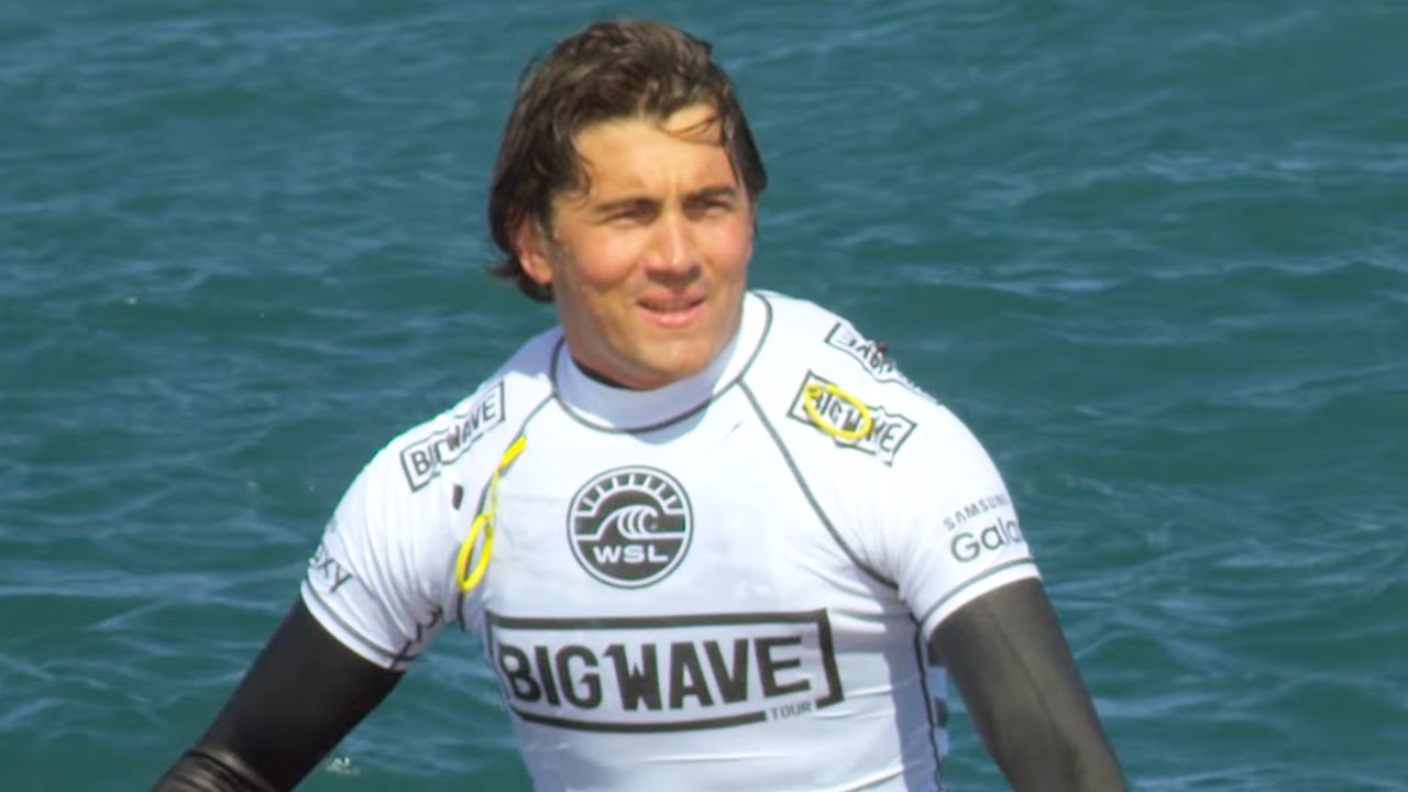 Greg Long Crowned Big Wave Tour Champion - YouTube
