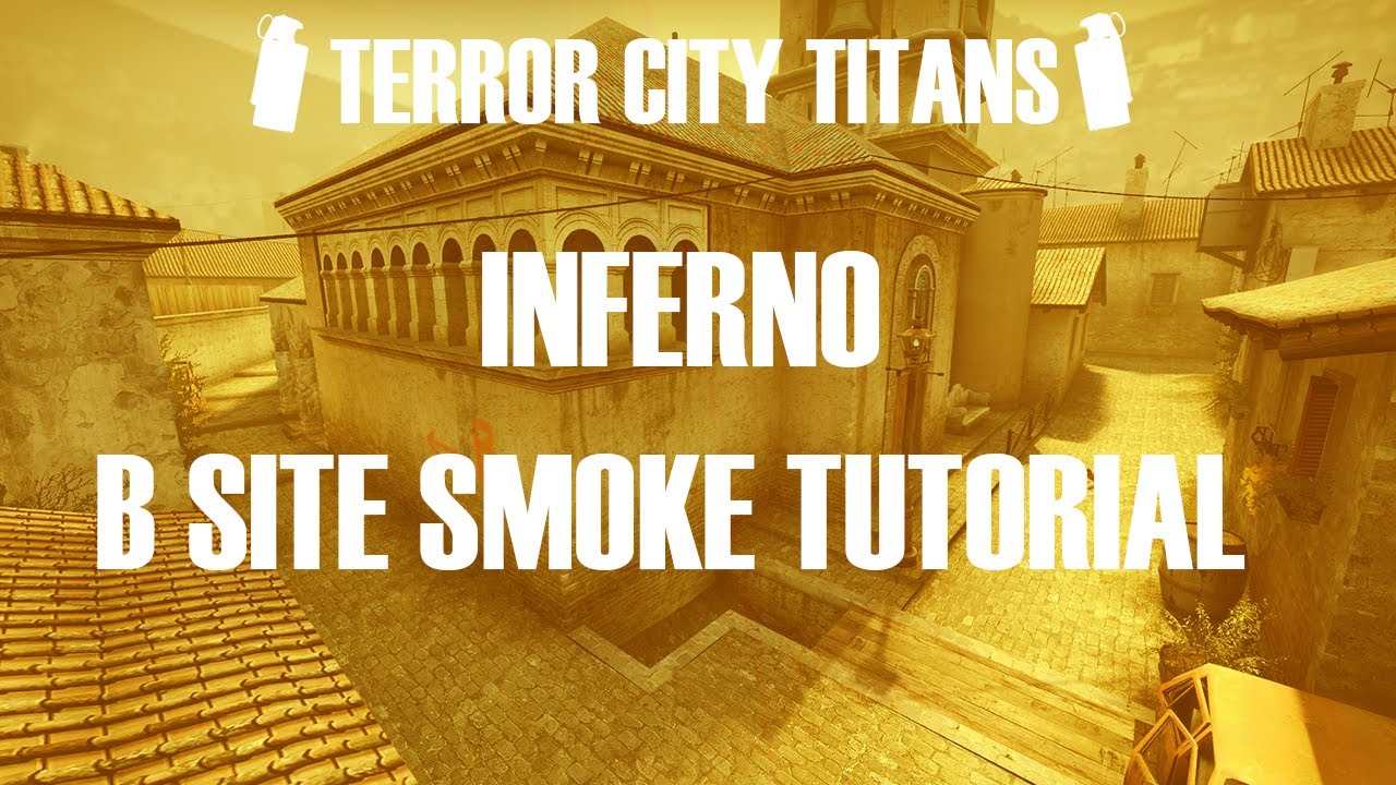 CS:GO INFERNO SMOKE TUTORIAL B SITE - YouTube