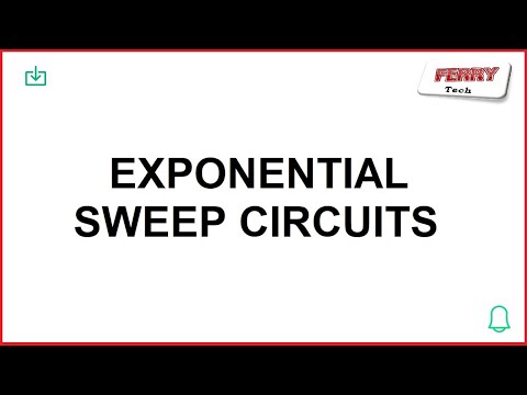 Exponential Sweep Circuits | Pulse and Digital Circuits - YouTube