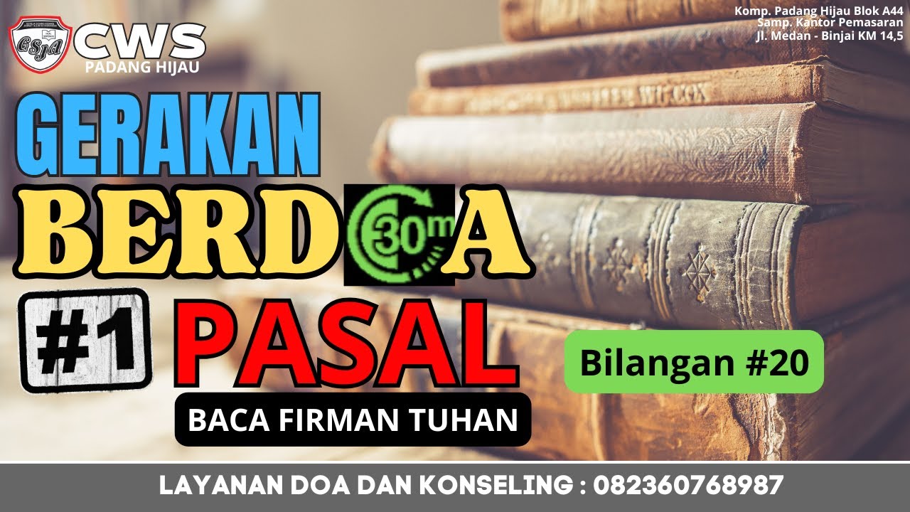 BACA ALKITAB SETIAP HARI - BILANGAN 20 - YouTube