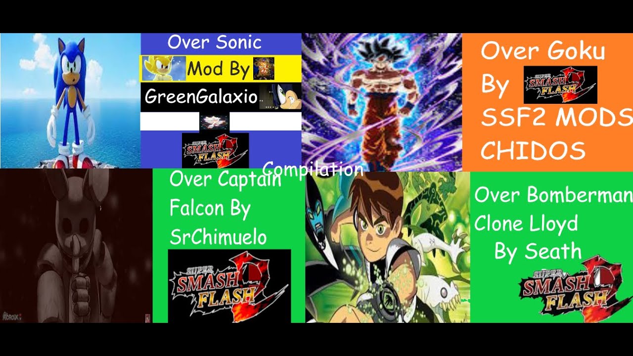 ssf2 mods compilation Part 1 - YouTube