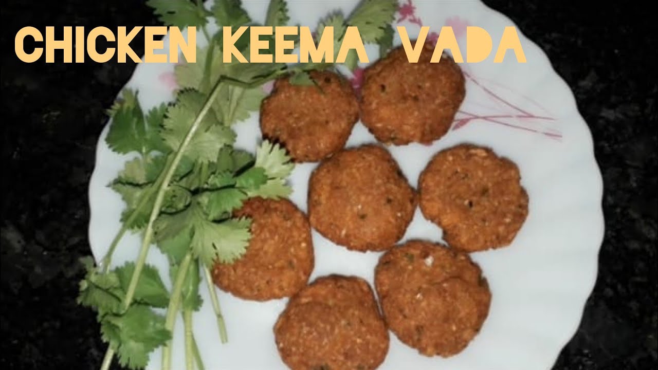 Chicken keema vada in Tamil || Chicken Vada || சிக்கன் கீமா வடை - YouTube