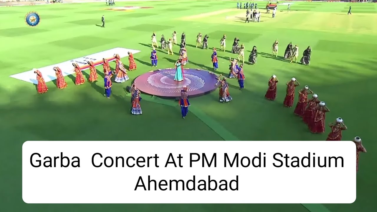 Garba Concert At Narendra Modi Stadium | India vs Australia 4th Test ...