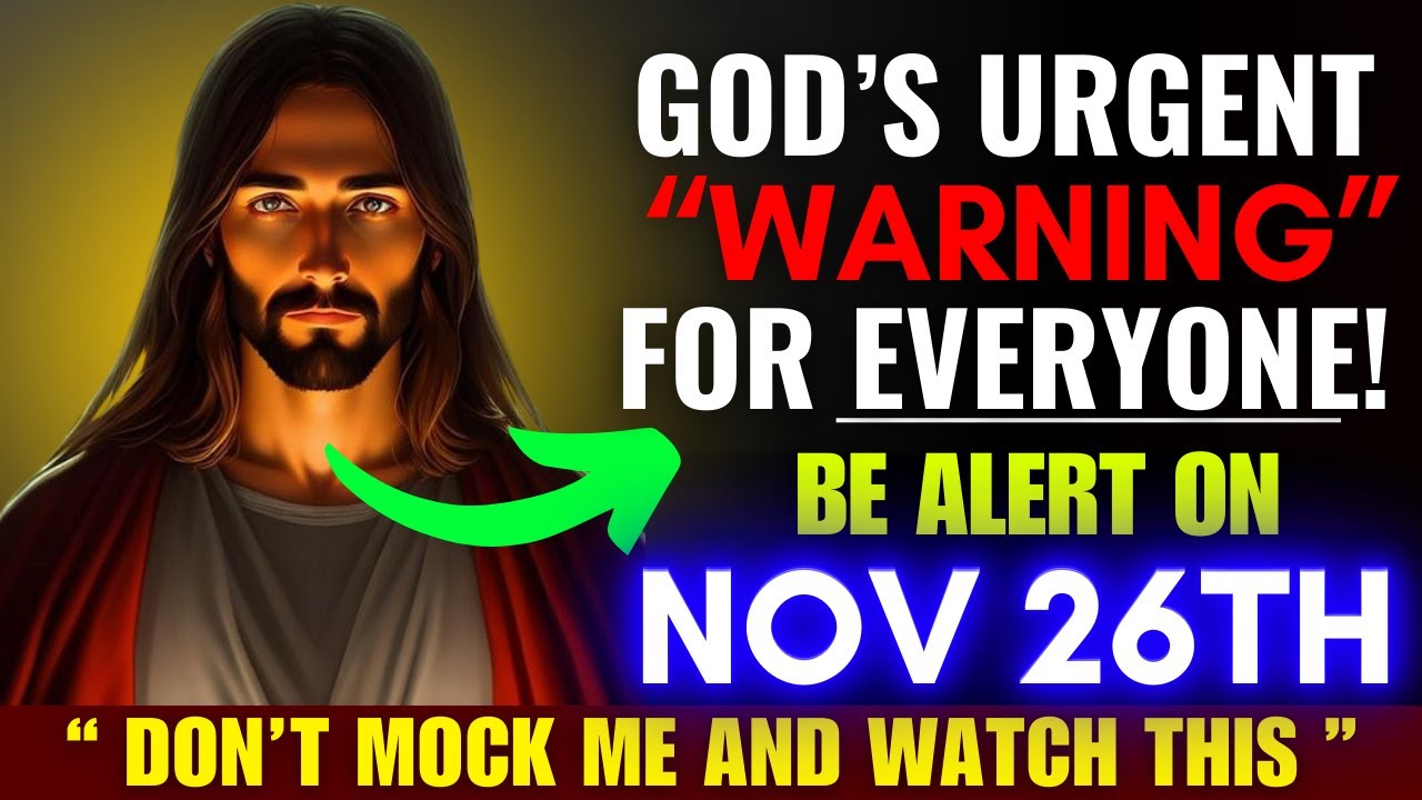 God is Warning You: "MARK THE DATE AND BE ALERT"👆God Says👆 God Message ...