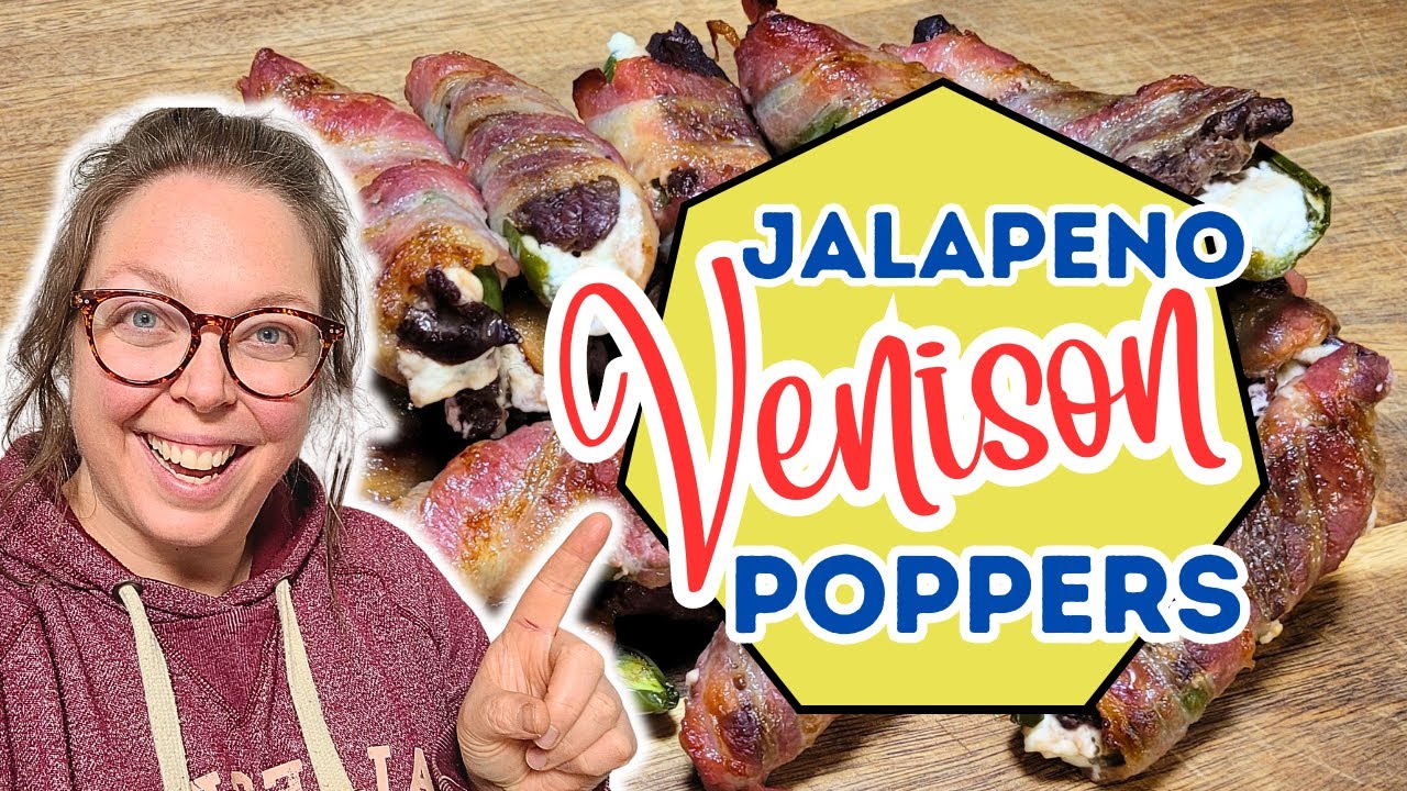 Bacon Wrapped Jalapeno Deer Popper Recipe | Bacon Cream Cheese Venison ...