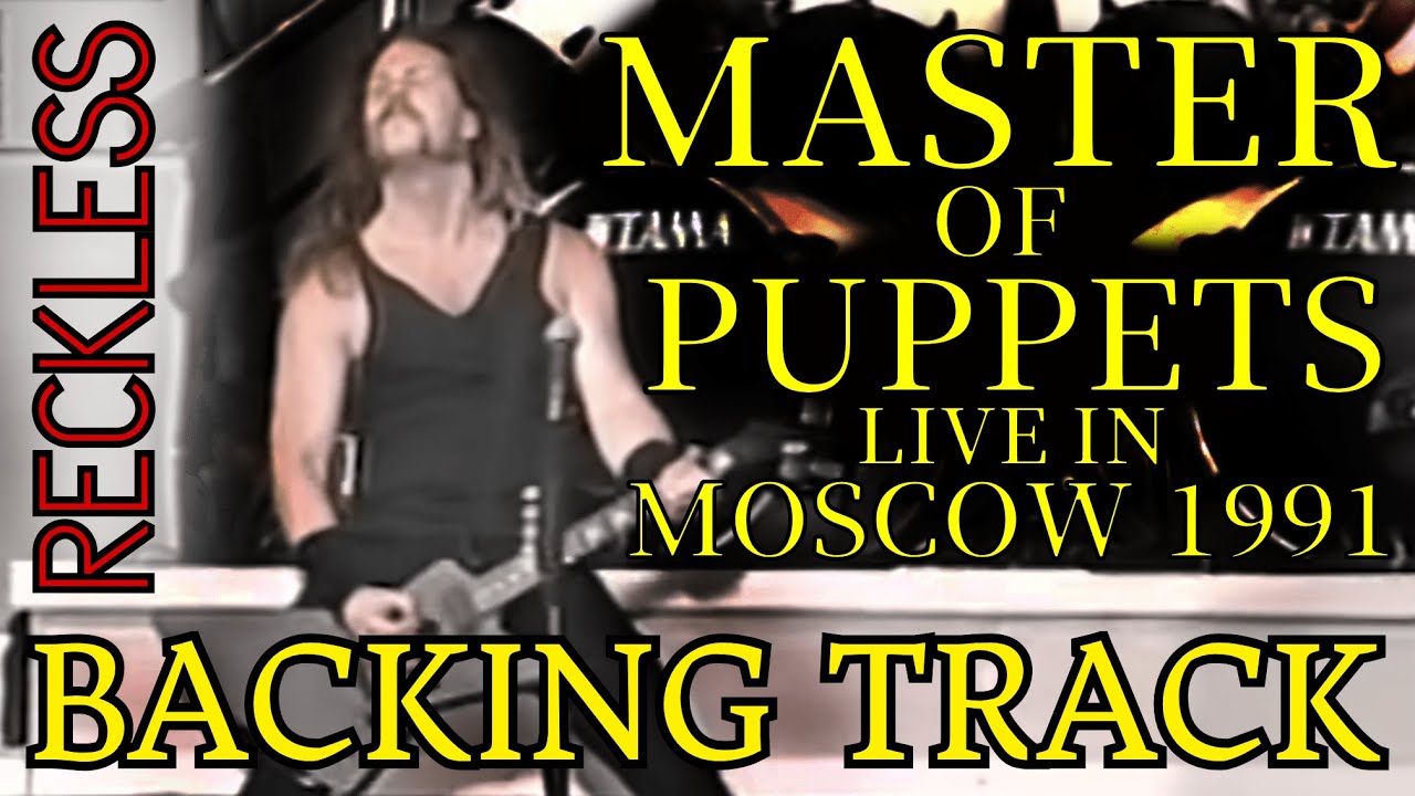 Metallica - Master of Puppets Live Moscow 1991 - Full Backing Track ...