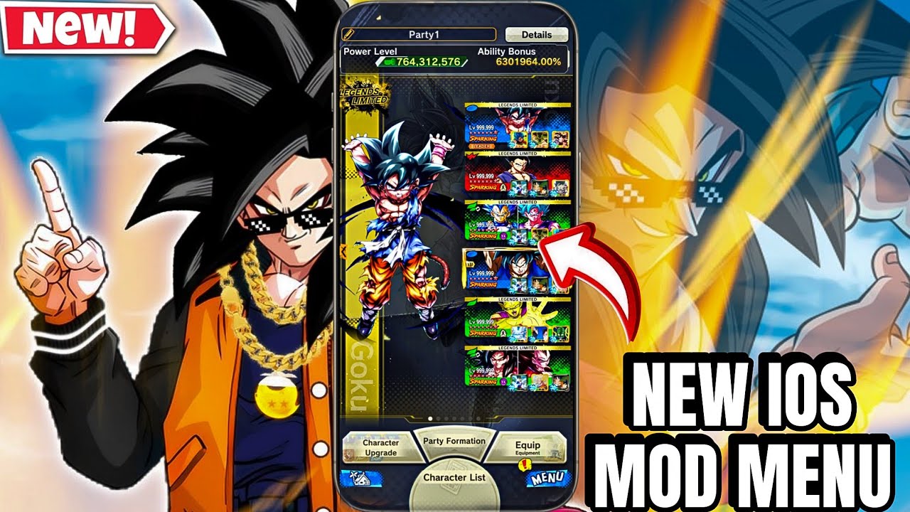 dragon-ball-legends-ios-mod-max-level-hack-14-stars-characters