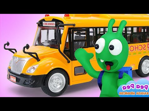Roda Di Bus: Pea Pea Dan Bus Sekolah - Kartun Lucu Untuk Anak-Anak Kids ...