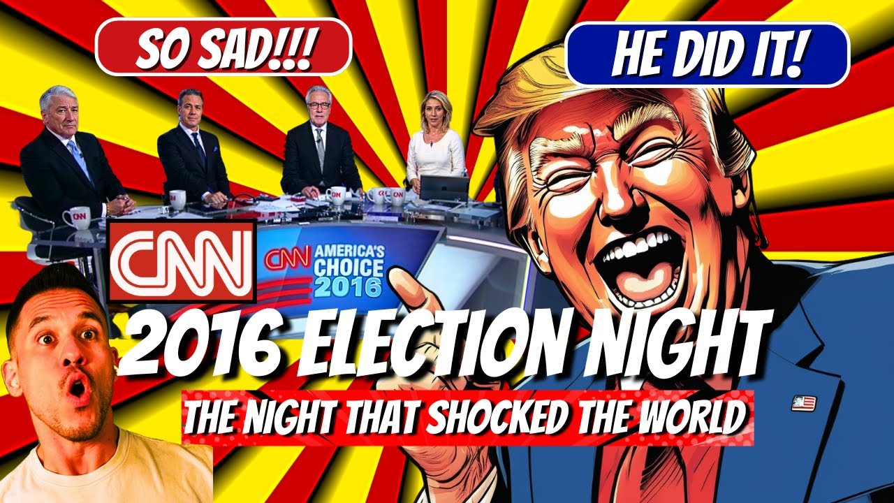 Relive CNN’s 2016 Election Night: Trump’s STUNNING Win, Their SHOCKING ...