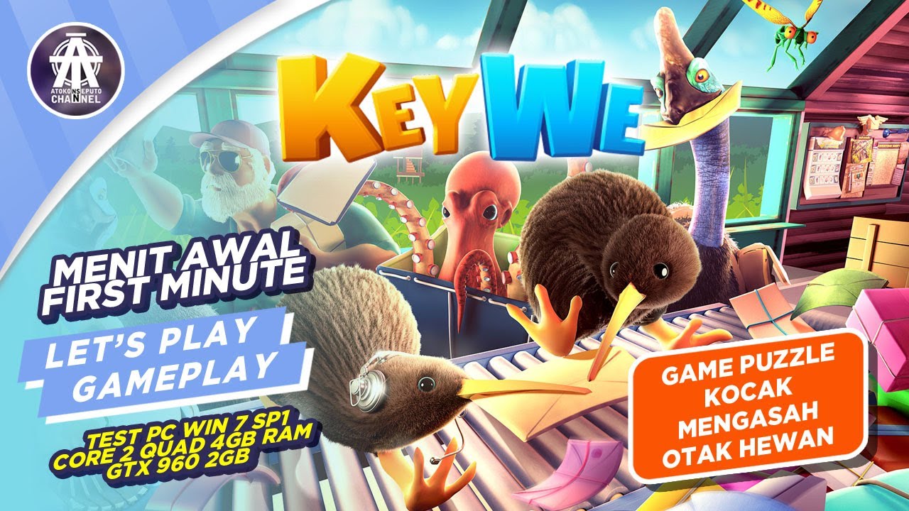 KEYWE | GAMEPLAY | GAME BERGENRE PUZZLE | FIRST MINUTE | LETSPLAY | LOW ...