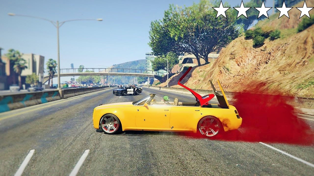 GTA 5 - BEST CAR + POLICE CHASE (WINDSOR DROP) - YouTube